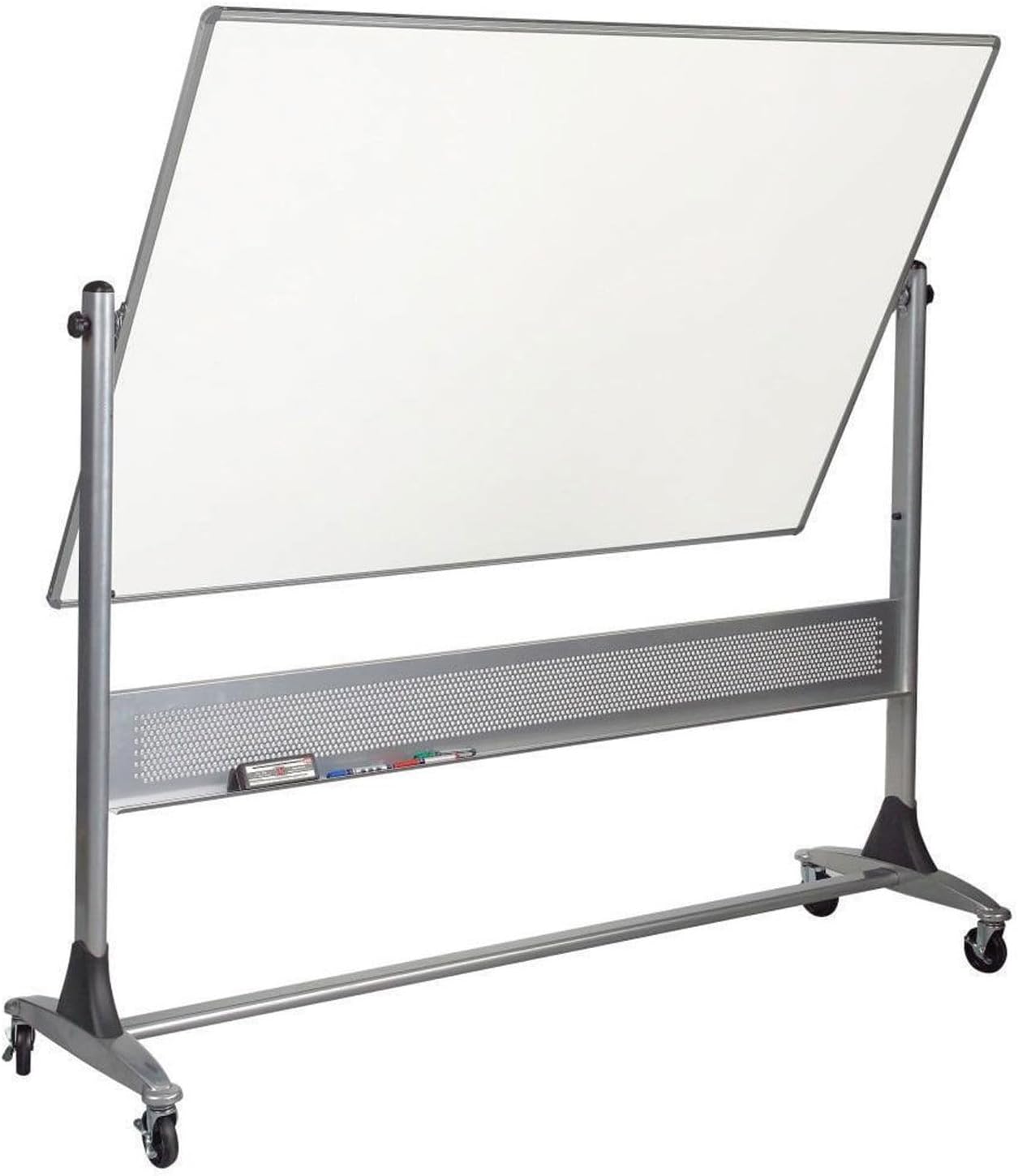 Balt® Reversible Platinum Whiteboard Porcelain Both Sides - 72""W X 48 ...