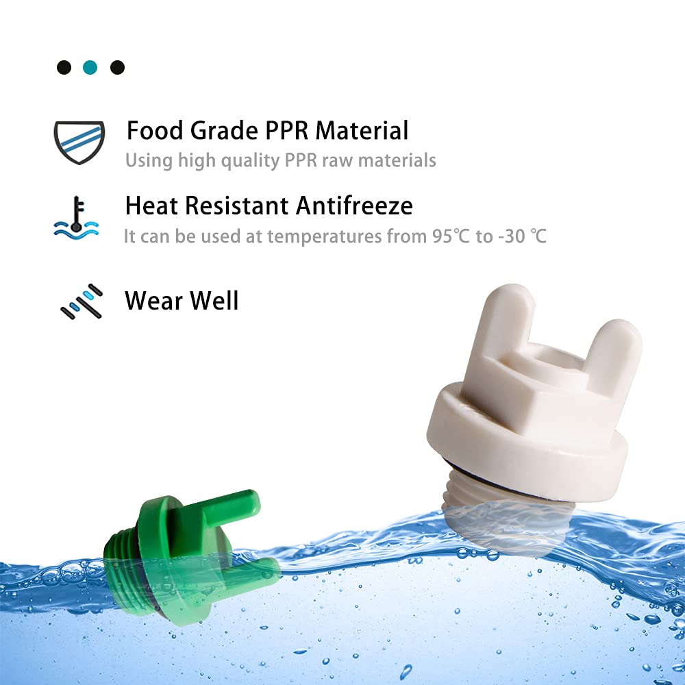 Snapklik.com : Feelers 1/2" PT Male Thread PPR Pipe Plug End Cap Garden ...