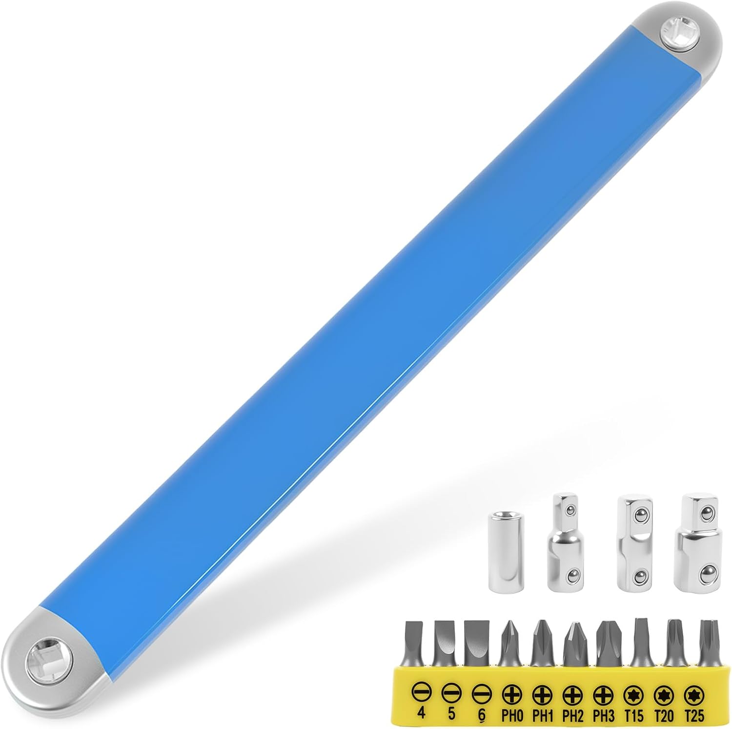 Offset Extension Wrench, 15 Inch Impact Ready Tight Reach Extension ...