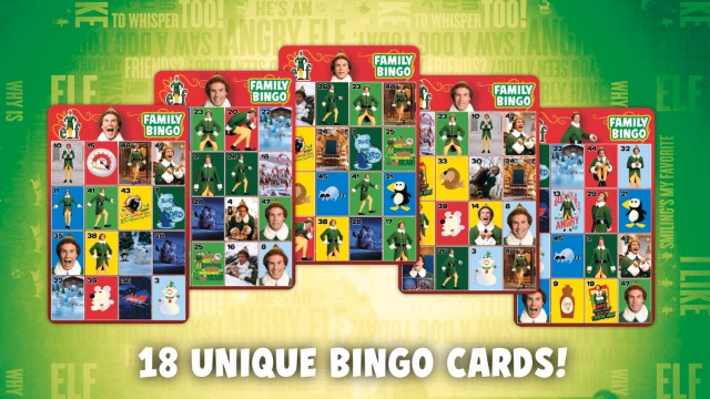 Christmas Bingo Game For Family AQUARIUS Elf Card Scramble Board Game ...