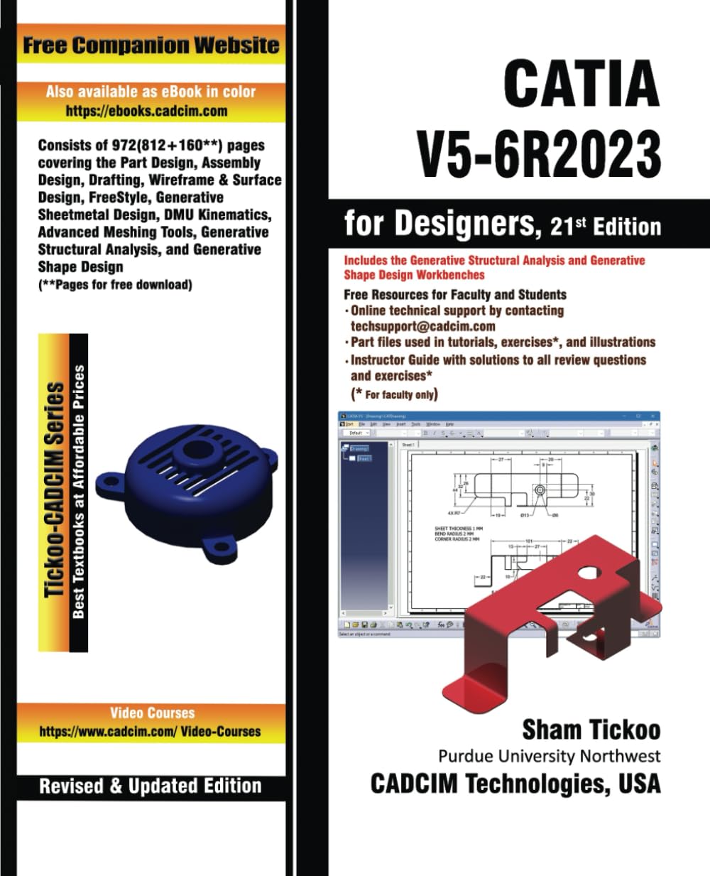 CATIA V5-6R2023 for Designers, 21st Edition: Prof. Sham Tickoo Purdue ...