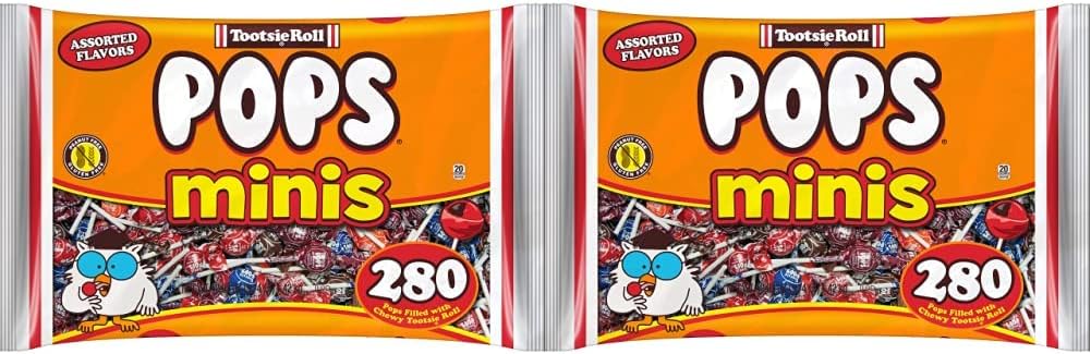 Amazon.com : Tootsie Pops Roll Mini with Chocolatey Center, 280 count ...
