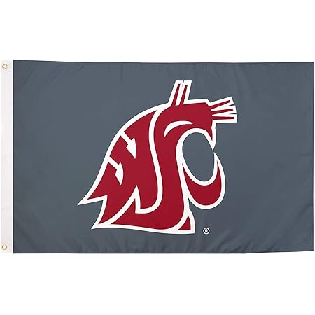 Amazon.com : Washington State Cougars WSU University Large College Flag ...