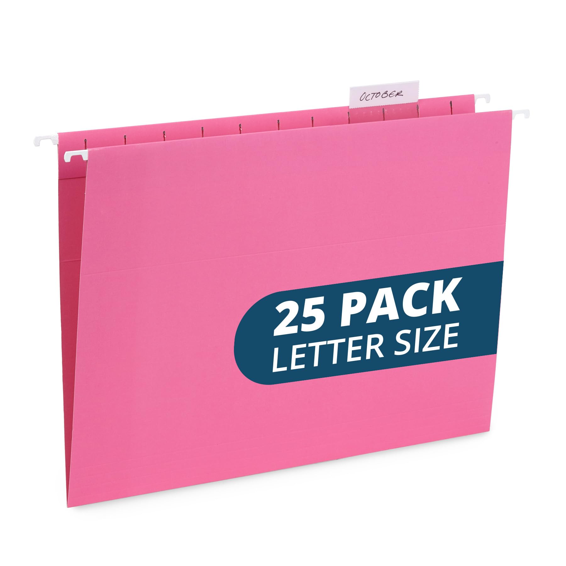 Snapklik.com : Blue Summit Supplies 25 Pink Hanging File Folders Letter ...