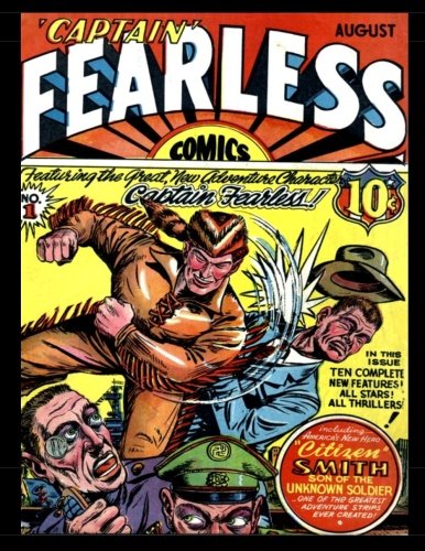 Captain Fearless Comics #1: Classic Golden Age Comic 1941 | Amazon.com.br