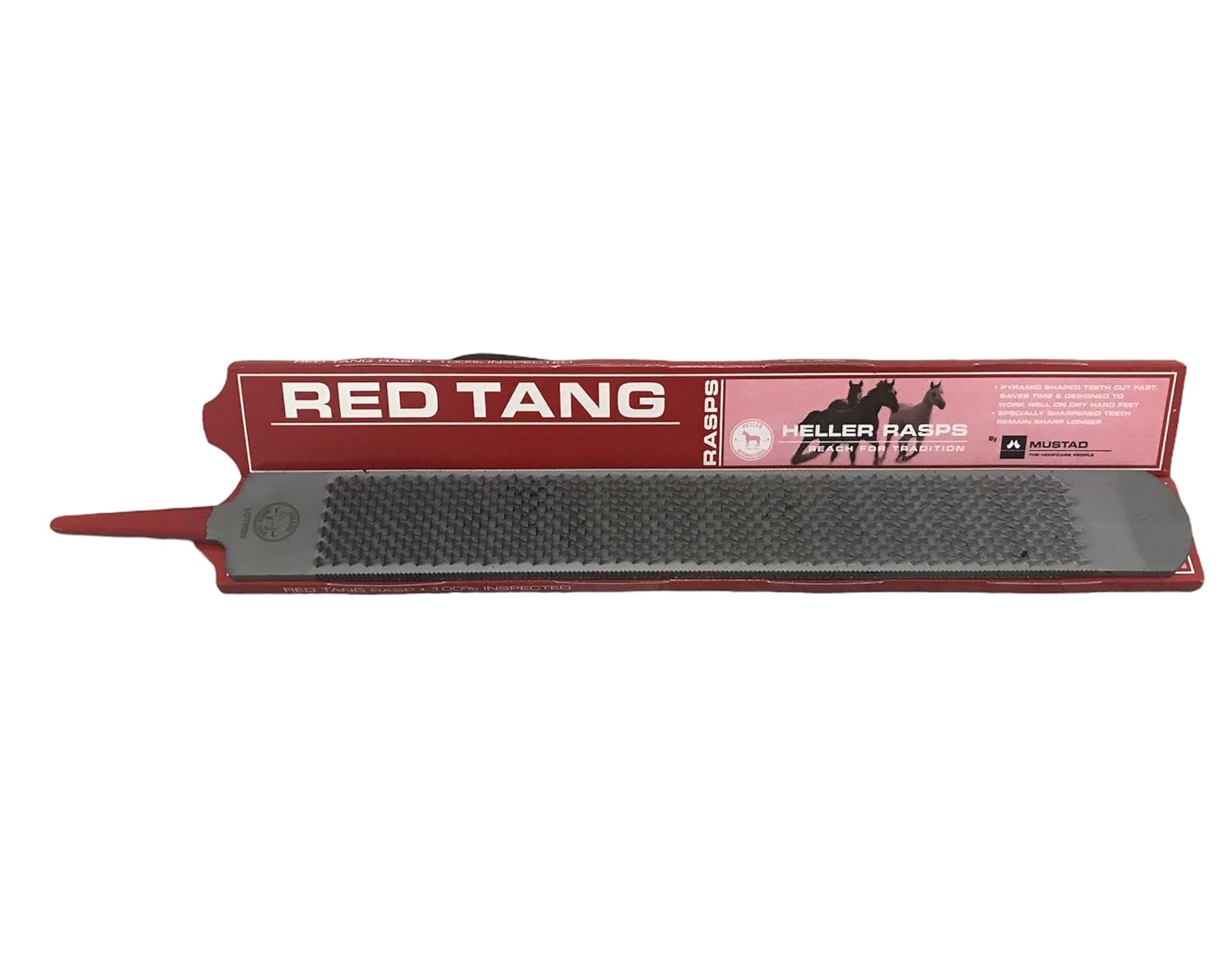 Heller Farrier Hoof Rasp with Red Tang 14in : Amazon.in: Garden & Outdoors