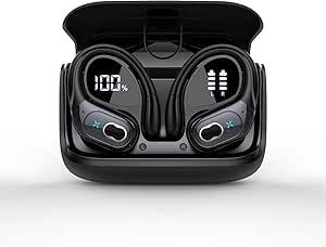 Amazon.com: Aptkdoe Wireless Earbuds Bluetooth 5.3 Headphone Sport ...