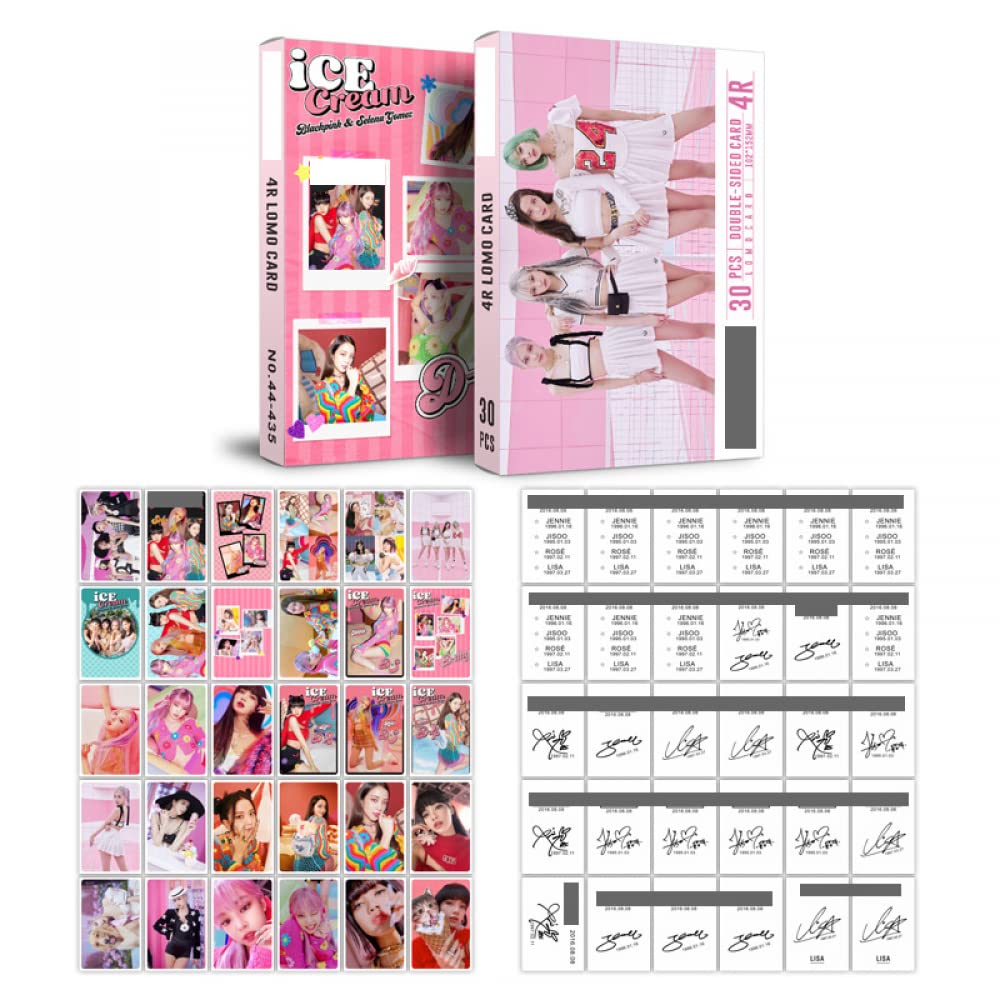 Buy Goodern 30 Pcs Blackpink Lomo Cards Blackpink Photocards Blackpink ...
