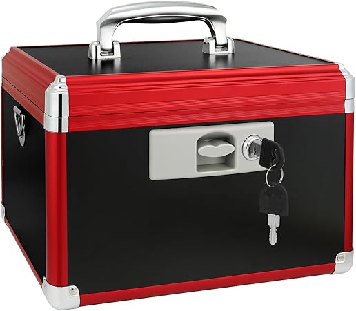 Amazon.com: GODLONSEN Medicine Lock Box, Medication Lock Box With Key ...