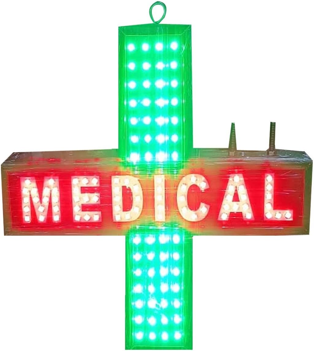 Amazon.com: Jagannath arts Medical Signage in RED LED Sign Board for ...