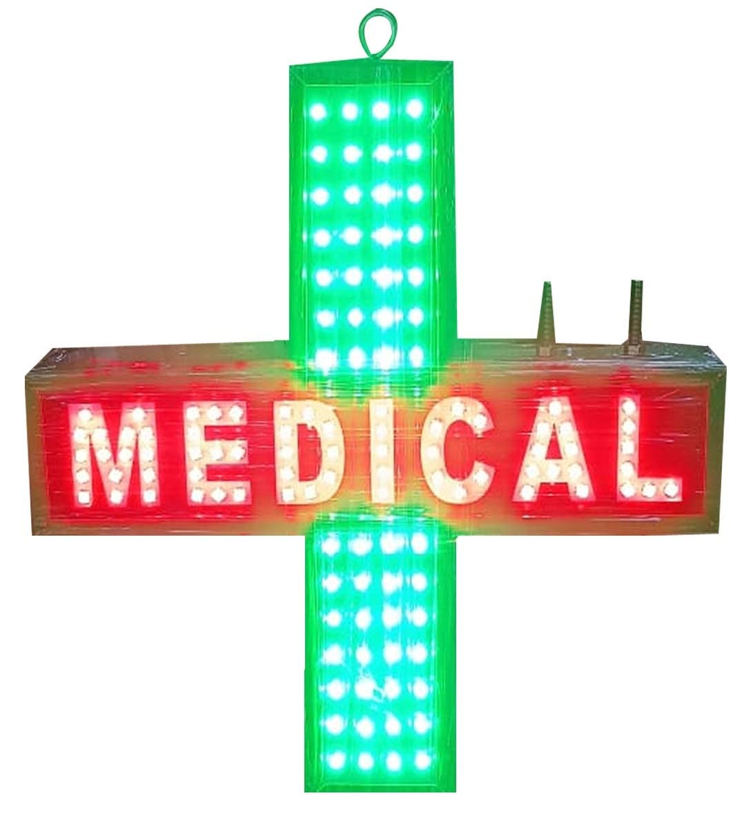 Jagannath arts Medical Signage in RED LED Sign Board for Medical Shop ...