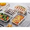 250 x Satco Plastic Containers with Lids 650ml | Durable Microwavable ...