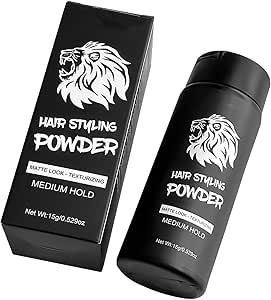 Amazon.co.jp: Hair Styling Texturizing Powder, Strong Hold & Natural ...