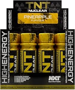 NXT Nutrition TNT Nuclear Shots - Pre Workout Energy Drink 12 x 60ml ...