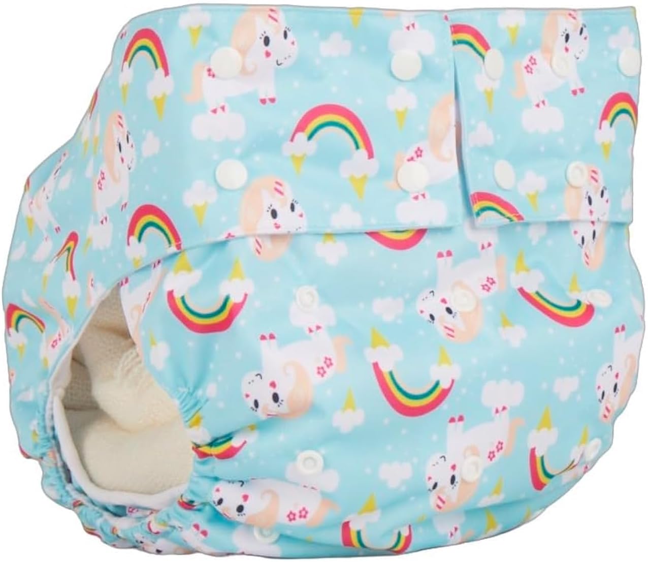 Amazon.com: ABDL Diaper Adult Printed Diaper, Unisex - Unicorn and ...