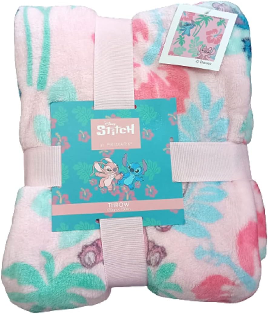 New Disney Mickey Mouse & Minnie Mouse Soft Fleece Throw Blanket 120cm ...