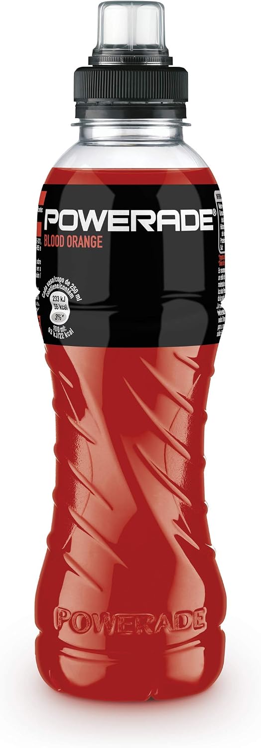 Powerade - Blood Orange Bebida para deportistas, 500 ml - [paquete de 3 ...