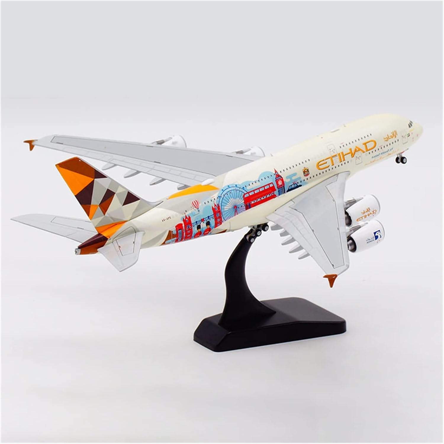 HINDKA Modelos de escala preconstruidos a escala 1 400 modelo de avión ...