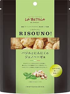 Amazon.co.jp: 岩塚製菓 RISOUNO! ジェノベーゼ風 36g×12袋 : 食品・飲料・お酒