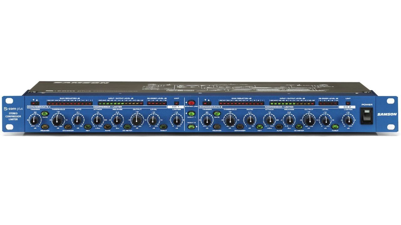 Samson S-com plus Stereo Compressor Limiter : Amazon.in: Musical ...