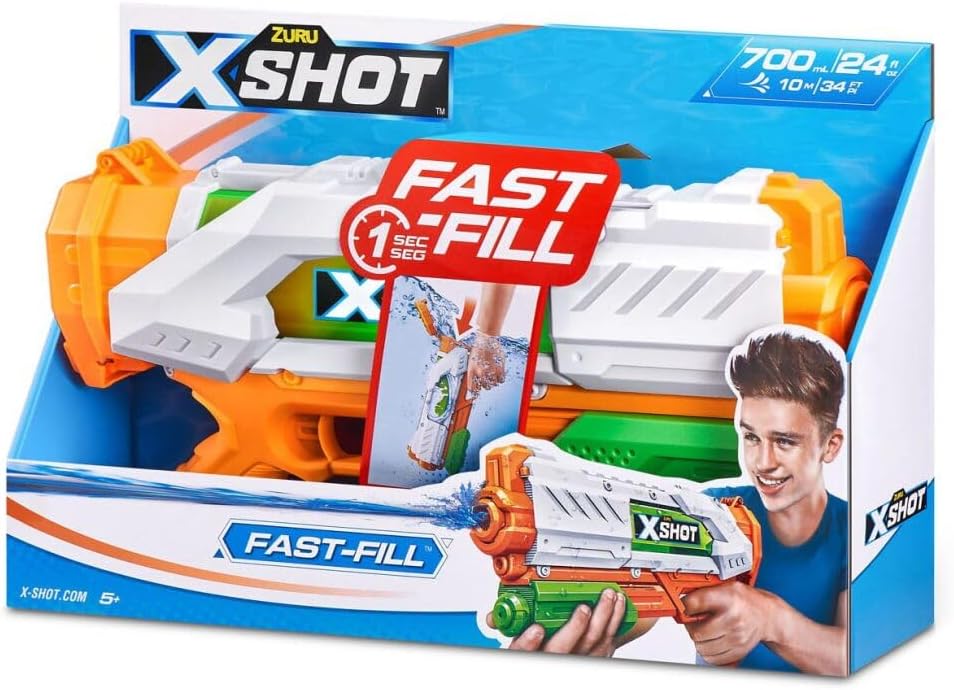 Amazon.com: ZURU X-Shot Fast Fill (700 ml) 56138 : Video Games
