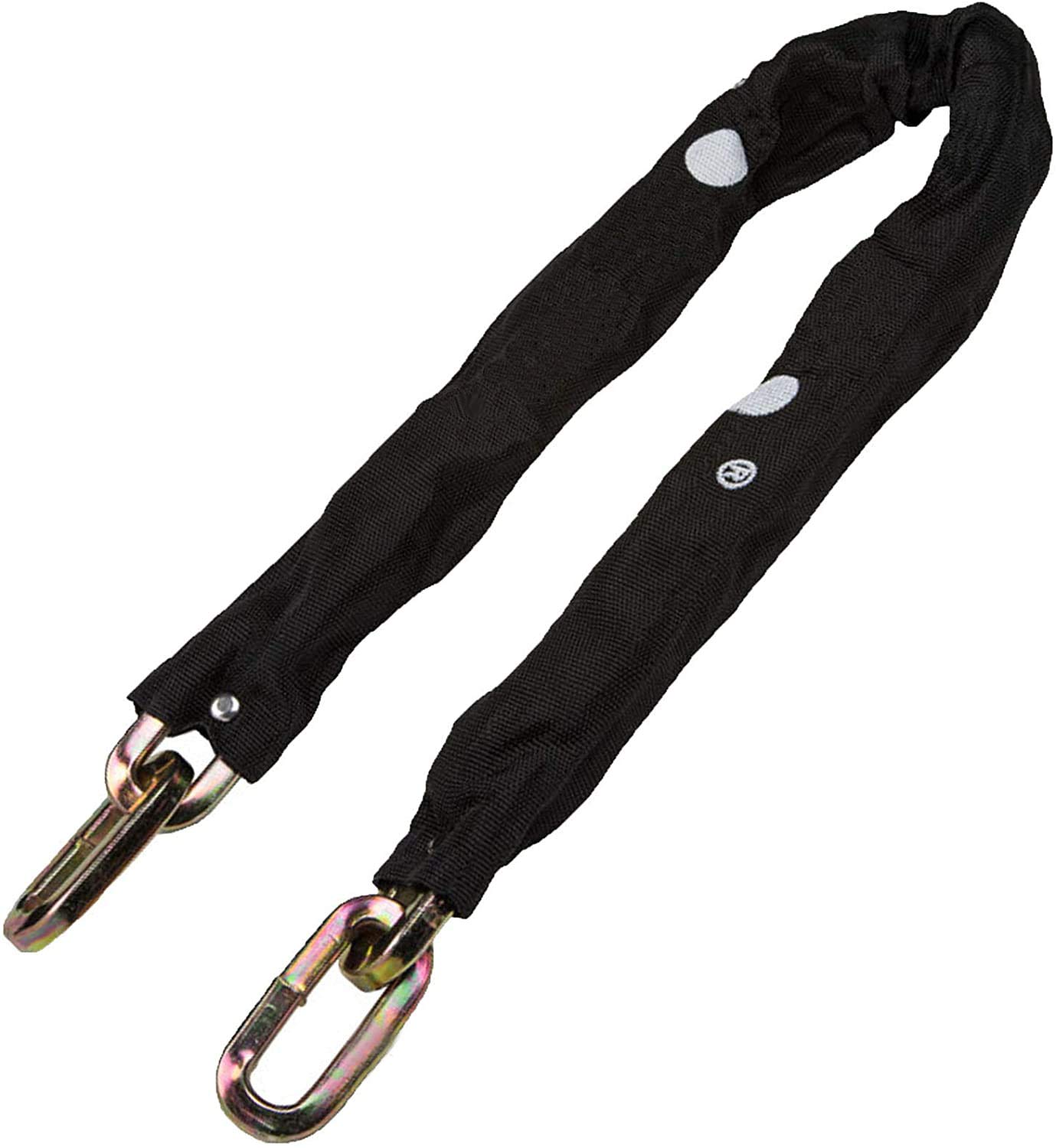 SPARES2GO 8mm Hardened Steel Car Park/Garage Lock up Chain (3 Foot Long ...