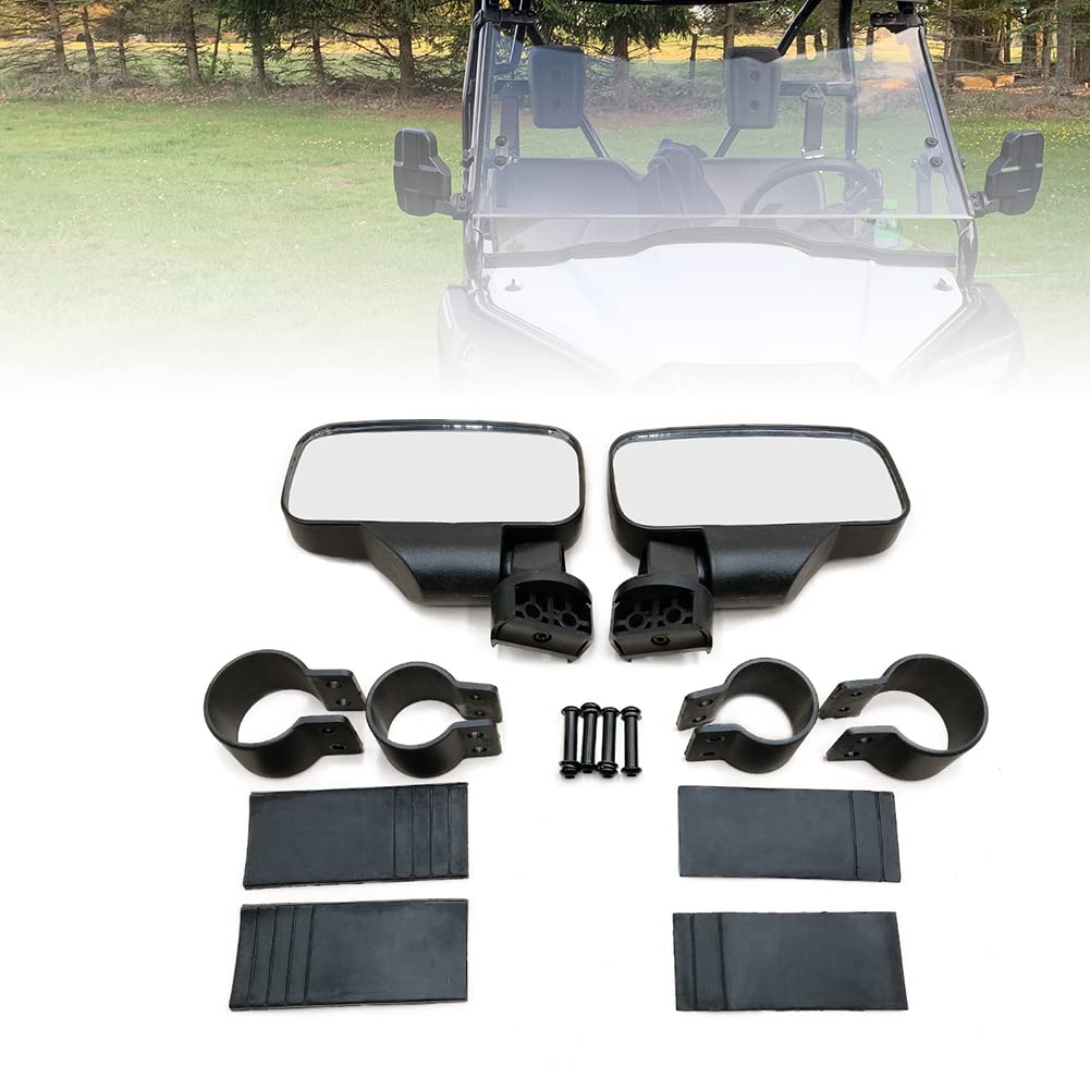 Buy QYMOTO Side View Mirrors with Universal Hardware Kit for 1.75" to 2 ...