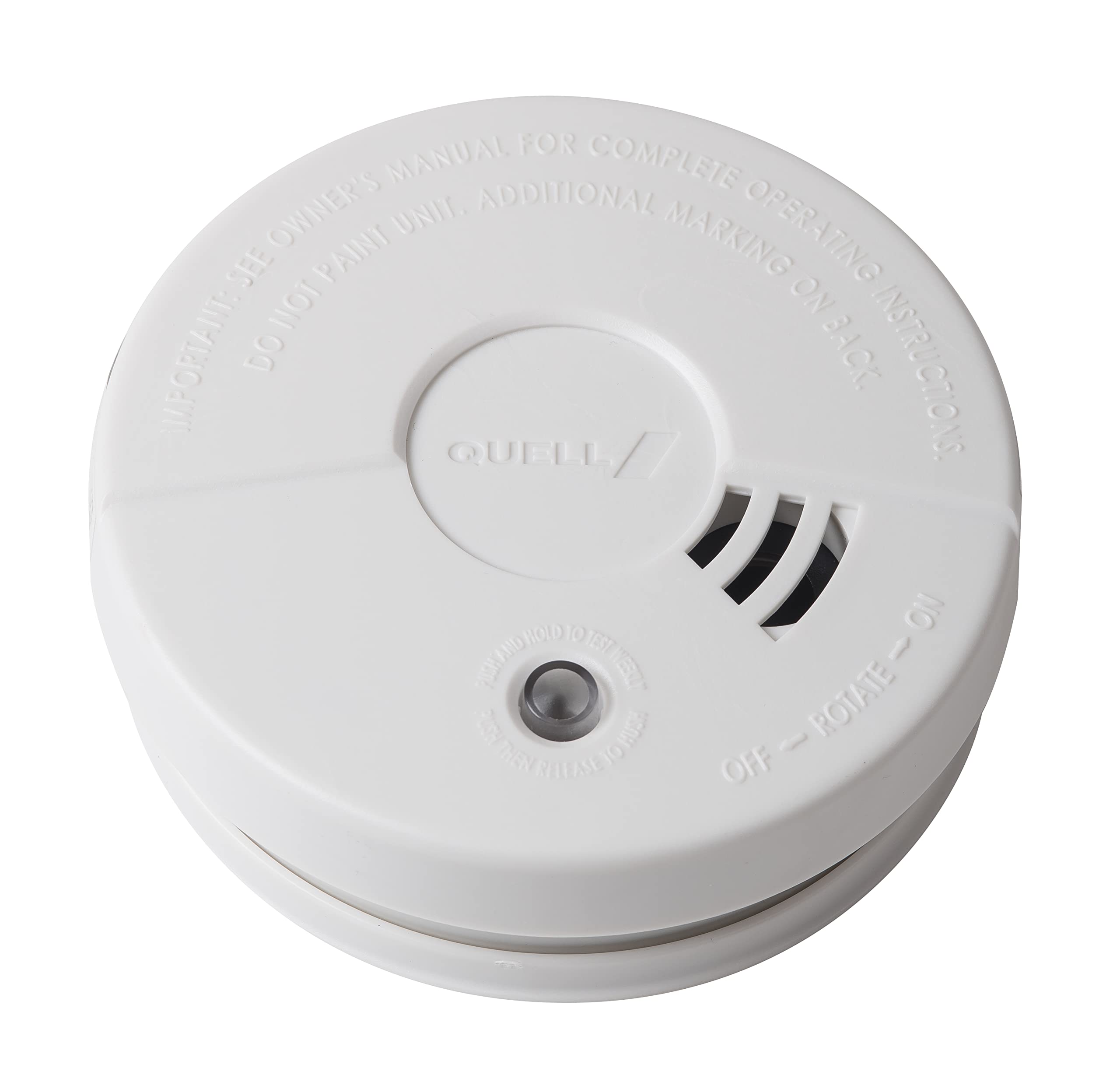 Quell Photoelectric Q301 Hush/Test Smoke Alarm, White : Amazon.com.au ...