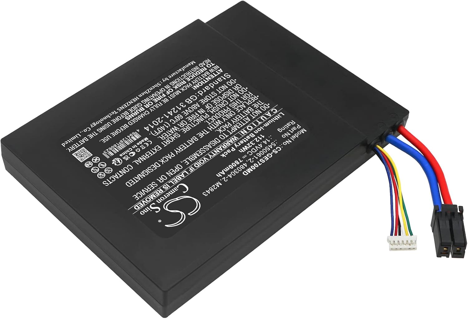 Amazon.com: Peakbatt 480304-2, 5450061-2, M2843, 7800mAh Battery ...