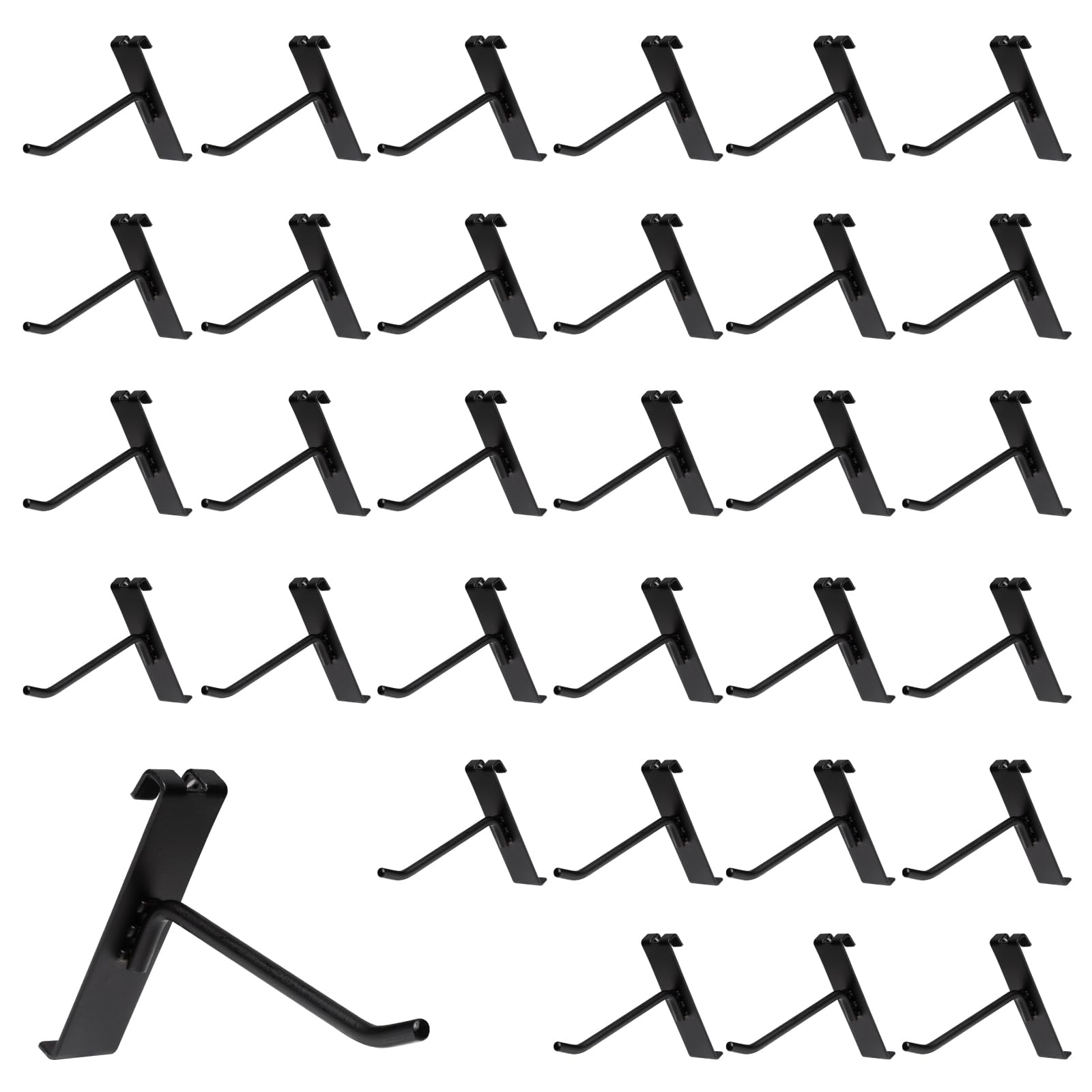 Amazon.com: PYBTOOL 4 Inch Gridwall Hooks, Grid Panel Hanging Hooks for ...