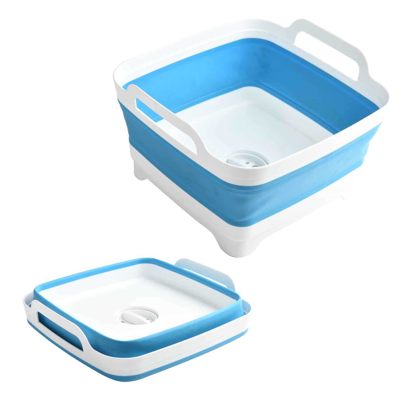 Amazon.com: Collapsible Dish Basin，Dish Tub for Kitchen Sink ...
