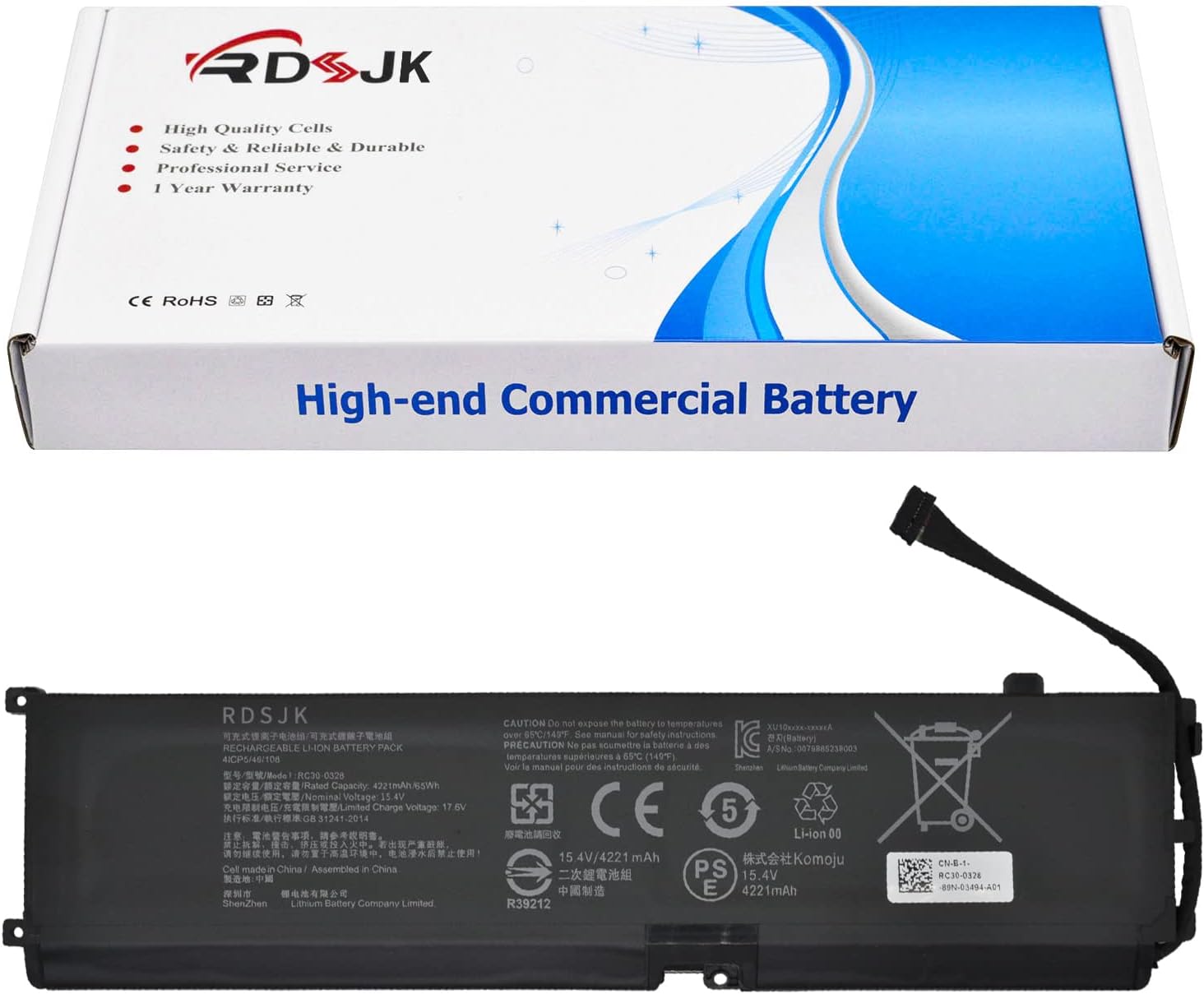Amazon.com: OUWEE RC30-0328 RZ09-0328 Laptop Battery Replacement for ...