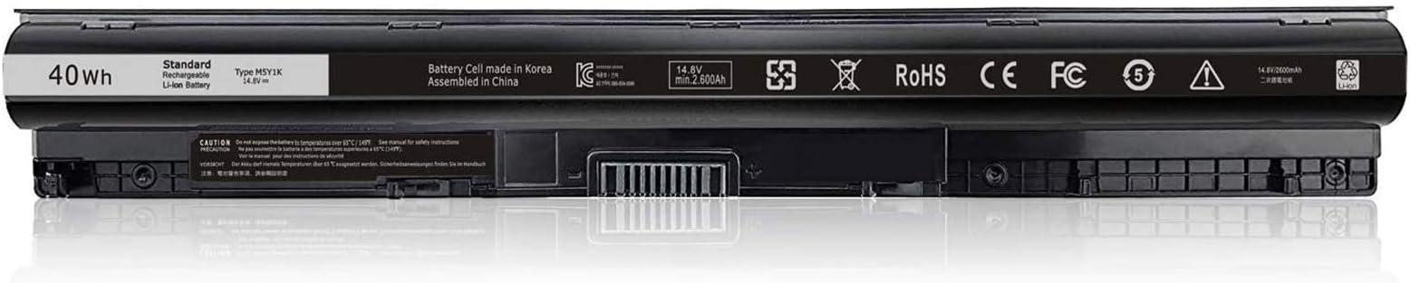 Amazon.com: 40Wh M5Y1K 14.8V Battery for Dell Inspiron 15 3000 5000 ...