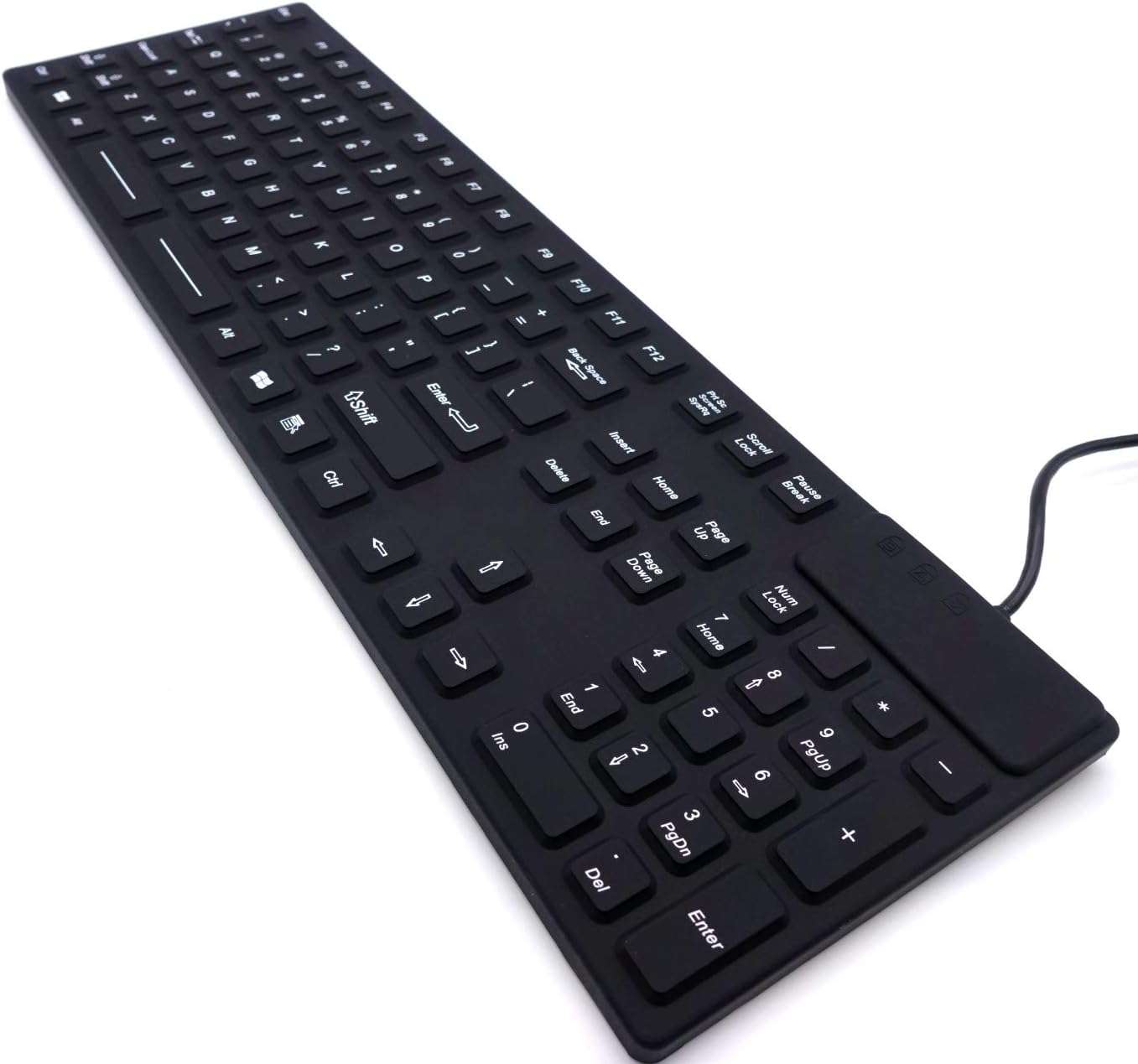Amazon.com: DSI Keyboard with Number Pad IP68 Waterproof Industrial ...