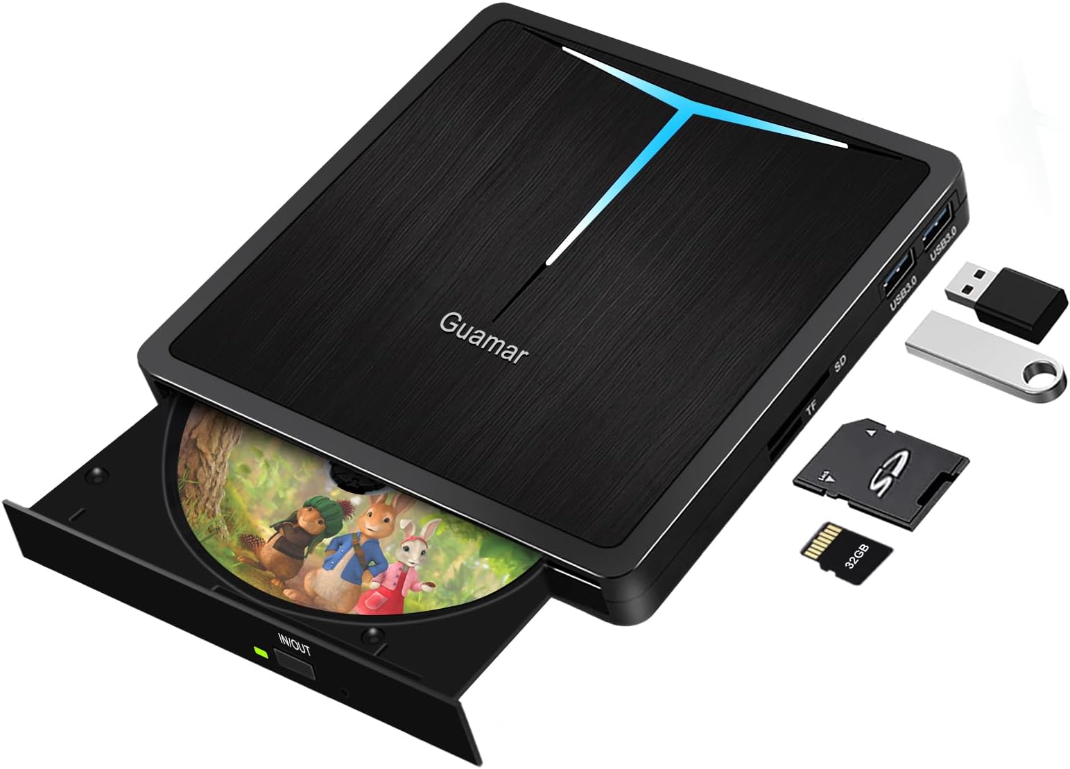 Amazon.com: LG Electronics USB 3.0 Compatible Super-Multi Slim Portable ...