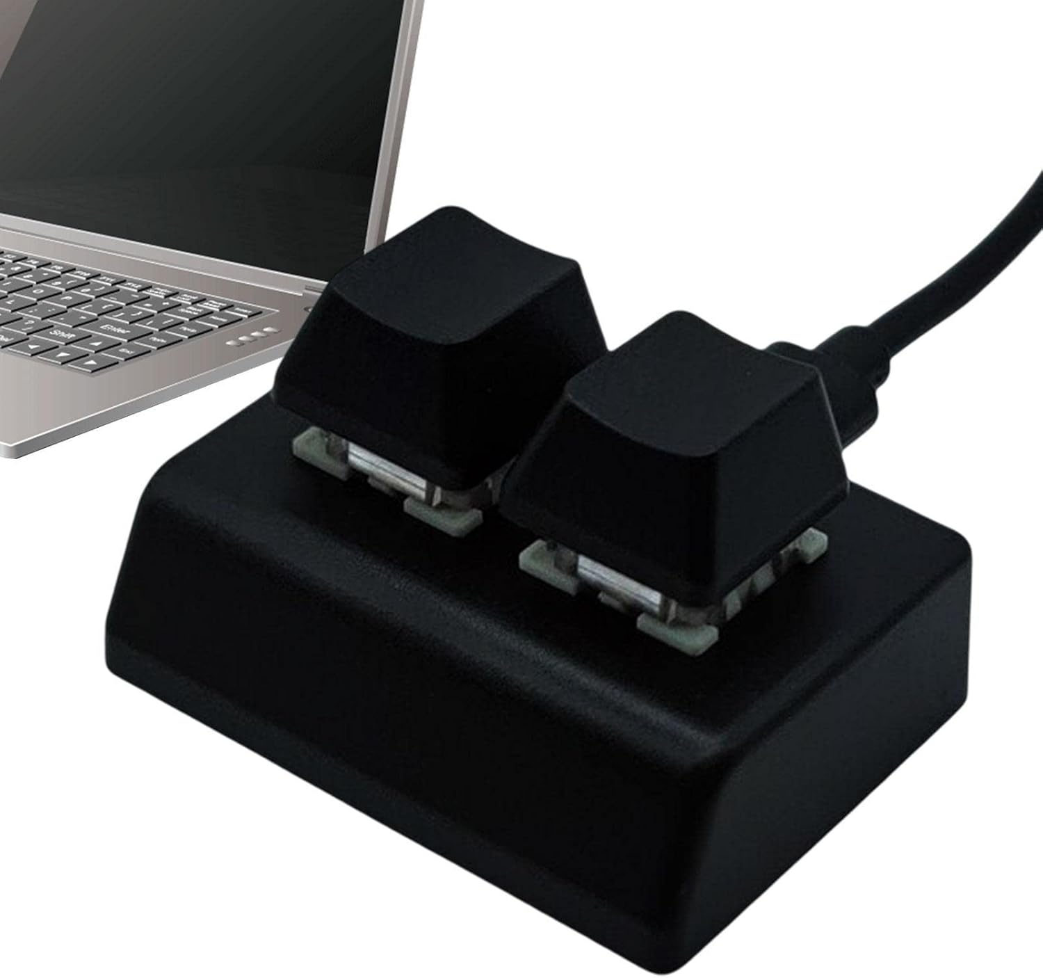 AugusE Copy and Paste Keyboard | 2-Key Programmable Keyboard - Hotswap ...