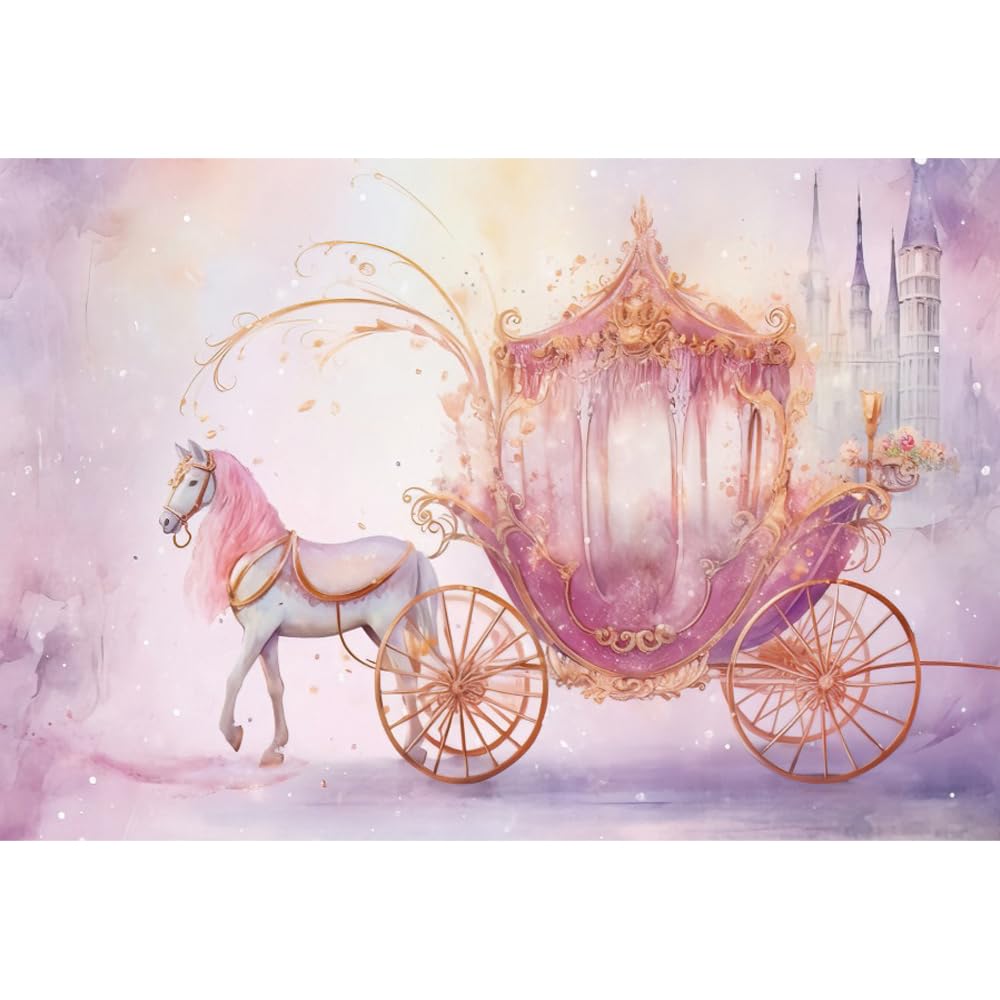 Princess Chariot Clip Art