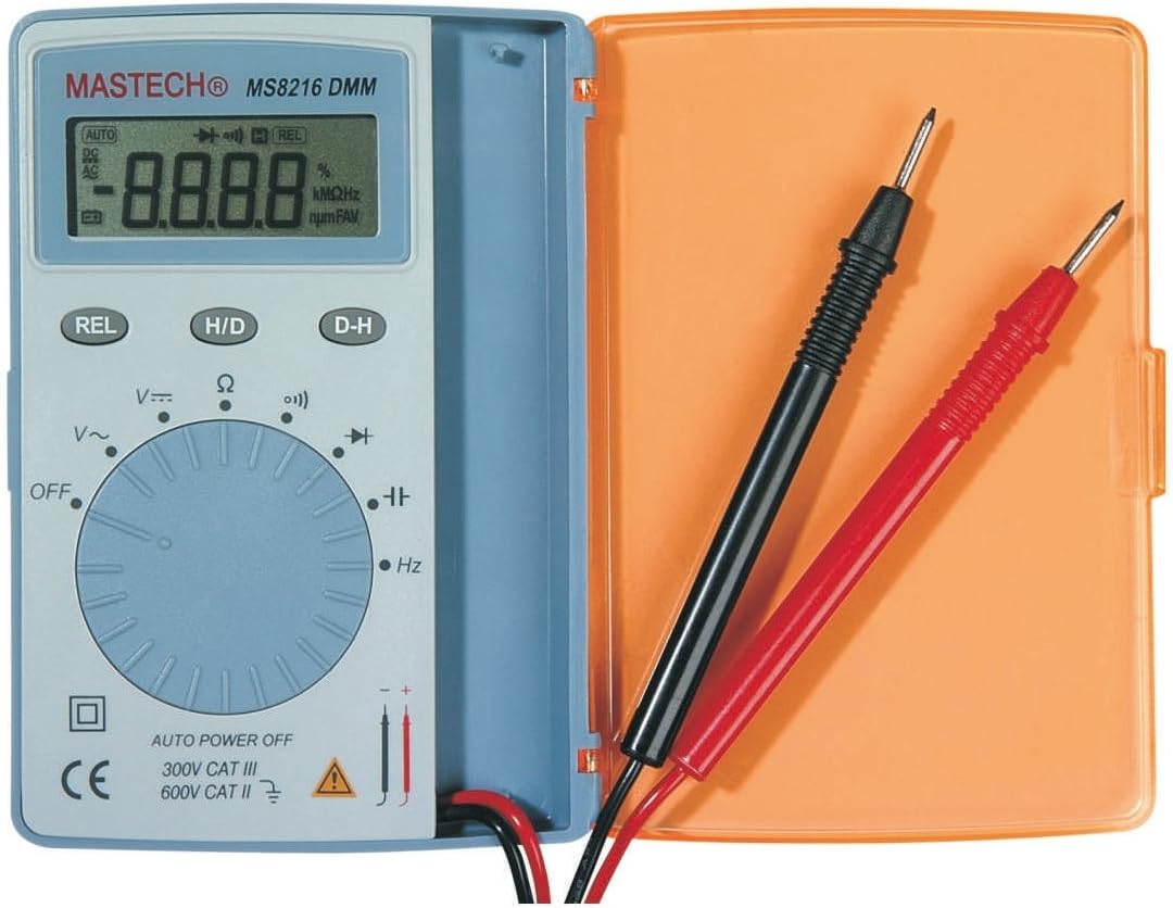 Mastech MS8216 DMM, Digital Multimeter by Mastech : Amazon.co.uk: DIY ...