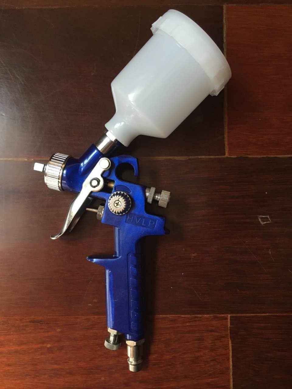 Amazon.com: New Mini HVLP Air Spray Gun Auto Car Detail Touch Up Paint ...