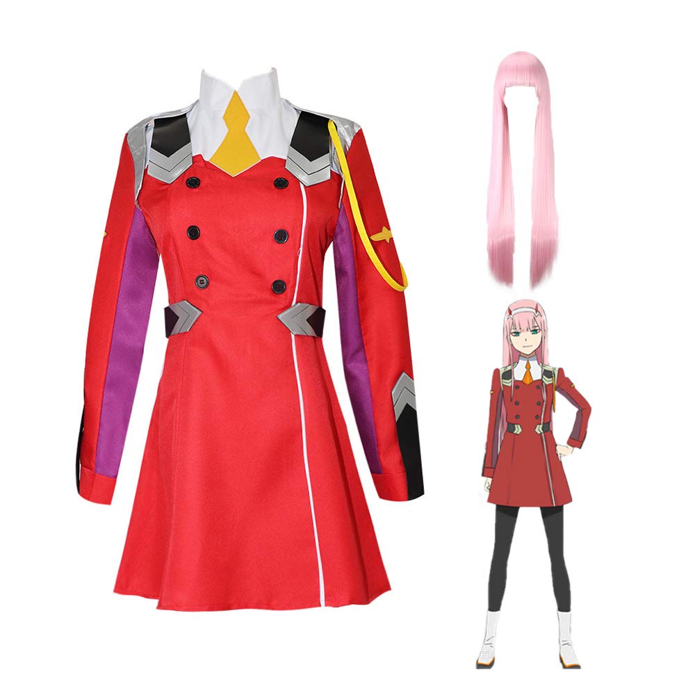 Darling In The Franxx Cosplay Costume Zero Two Red Cosplay | Desertcart ...