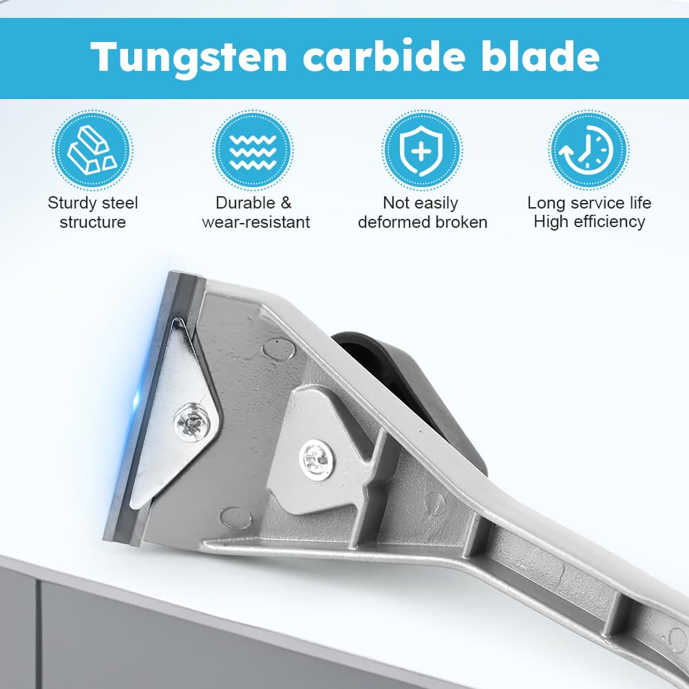 Snapklik.com : Heavy Duty Carbide Scraper, 2.5" Carbide Razor Blade ...