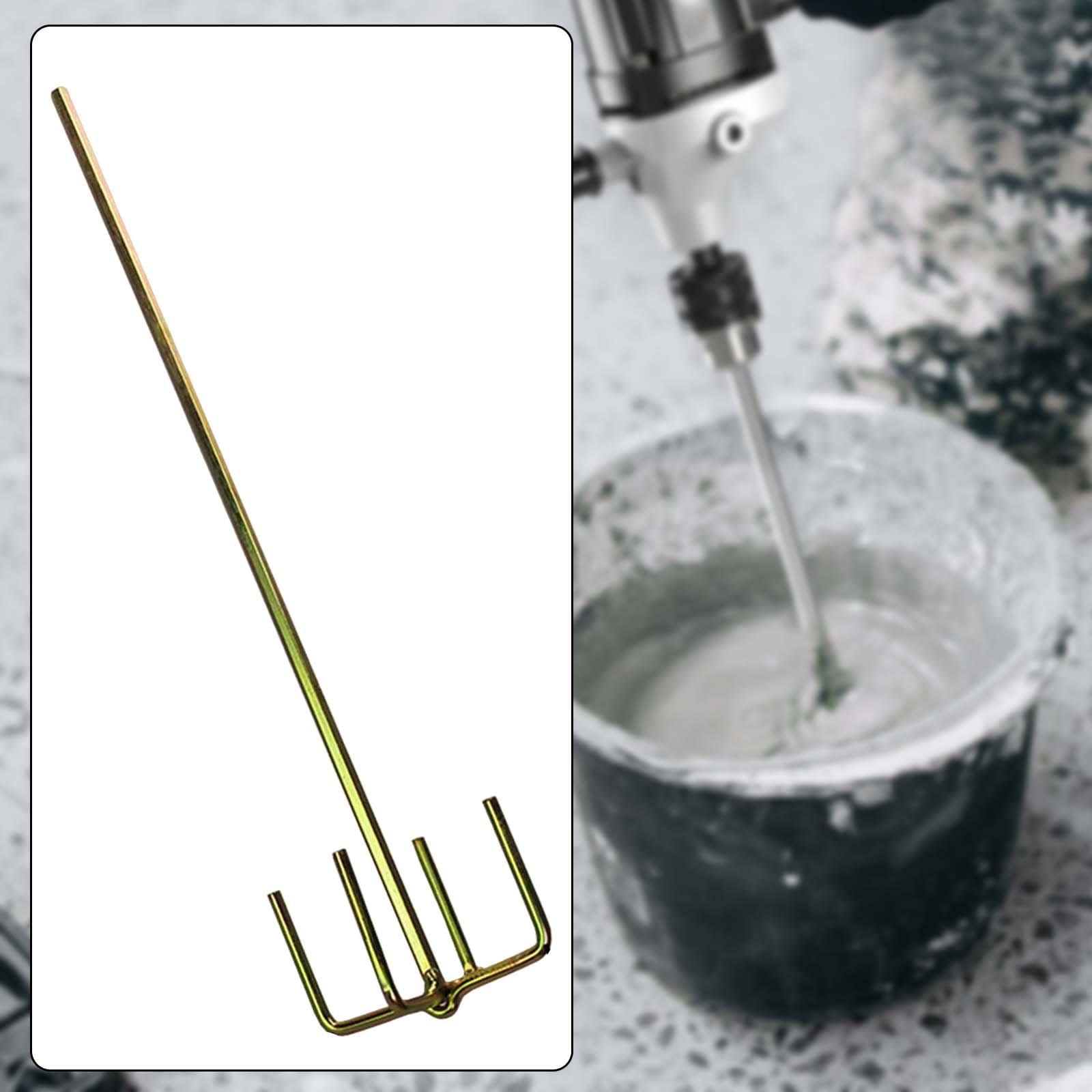 Hex Shank Drill Mixer Mud Mixing Attachment Mud Mixer Bare Tool ...