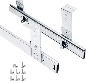 Generic 1-Pair Heavy Duty Keyboard Tray Slides, 12inch/14inch/16inch ...