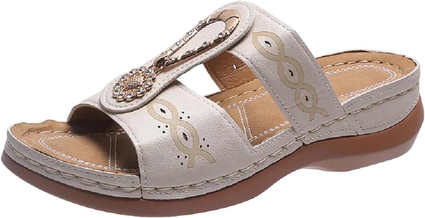 Amazon.com | Flip Flops for Plantar Fasciitis for Women Orthopedic ...