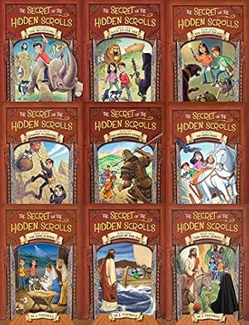 The Secret of the Hidden Scrolls Complete Set: M.J. Thomas: Amazon.com: Books
