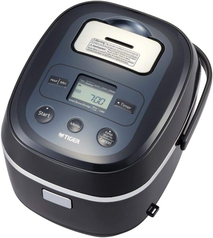 Tiger JBX-A18U Micom Rice Cooker with Tacook Cooking Plate 10 Cups ...