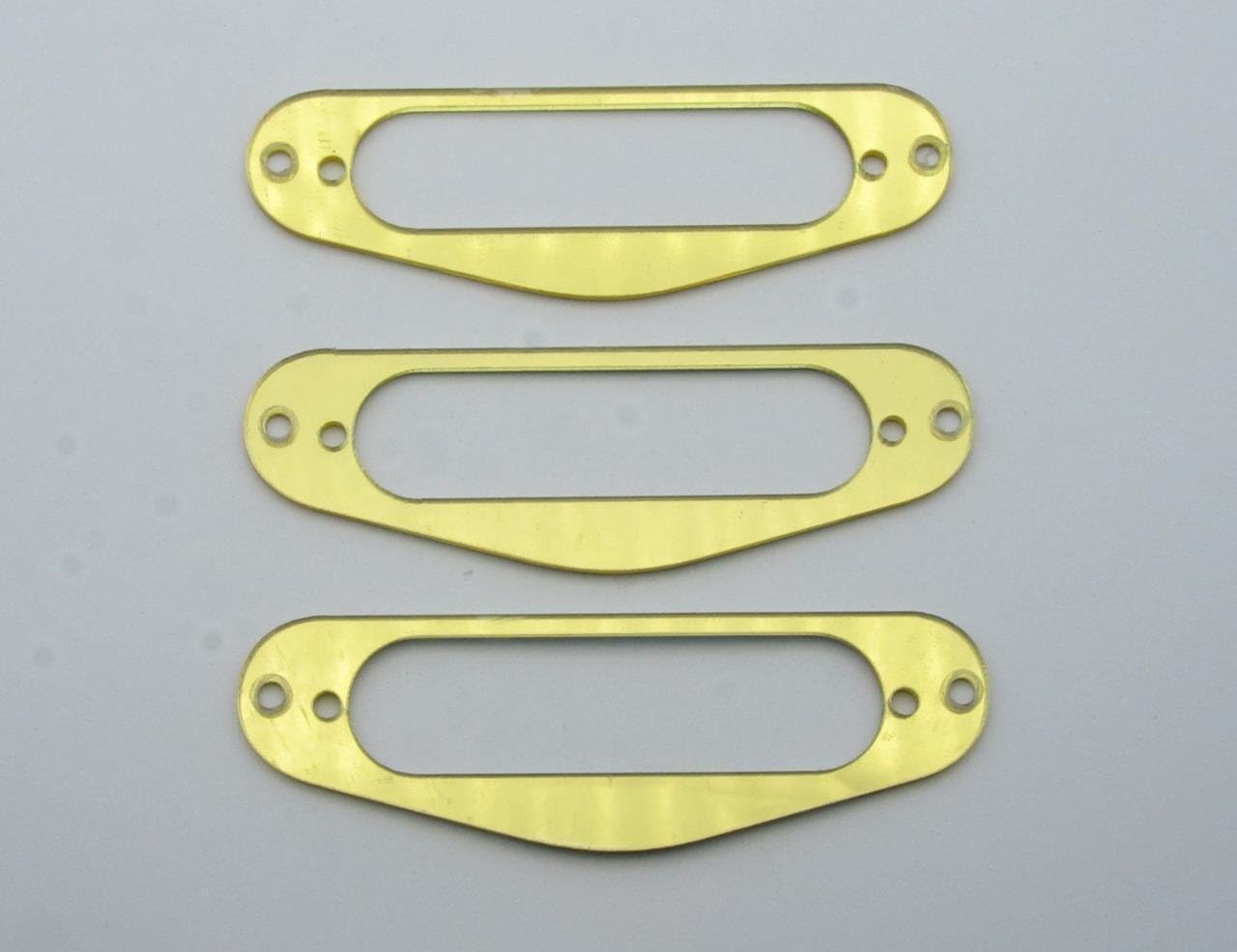 Amazon.com: bangdan Single Coil Guitar Pickup Ring Surrounds Plastic, 3 ...