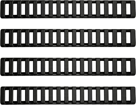 Amazon.com : GlawTab 4-Piece Soft Rubber Rail Covers for 20mm Picatinny ...
