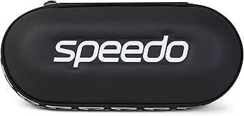 Speedo Unisex Adult's Goggles Storage Case, Black, One Size : Amazon ...