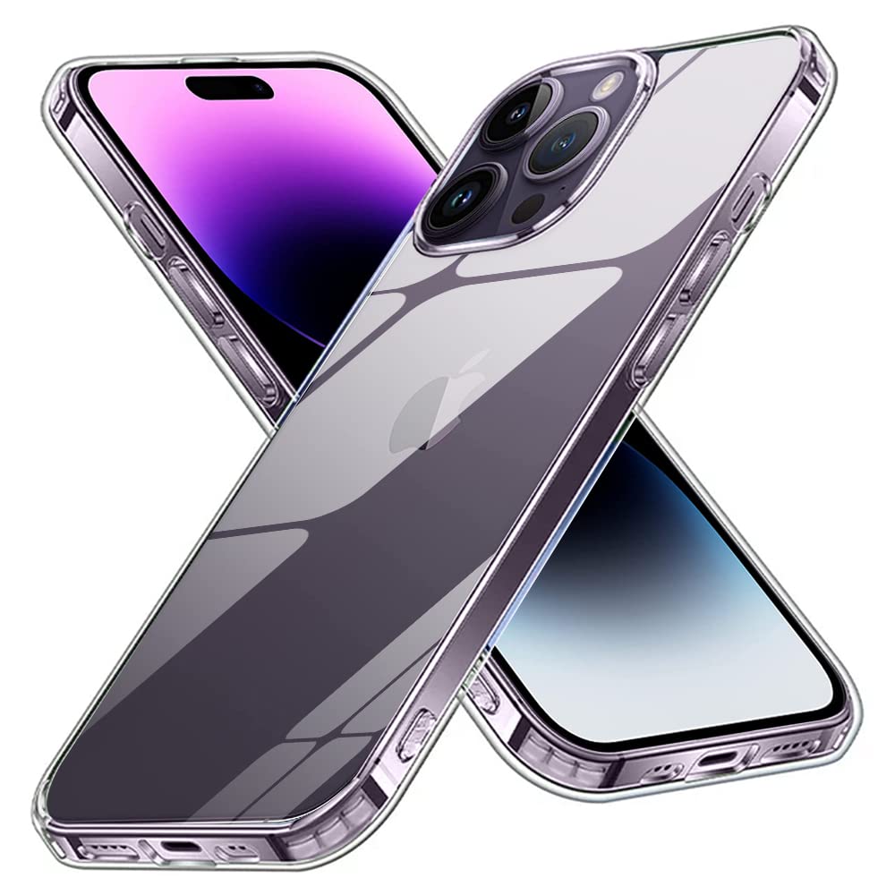 Winble Case for iPhone 14 Pro Max Cover | Ultra Hybrid Crystal Clear ...